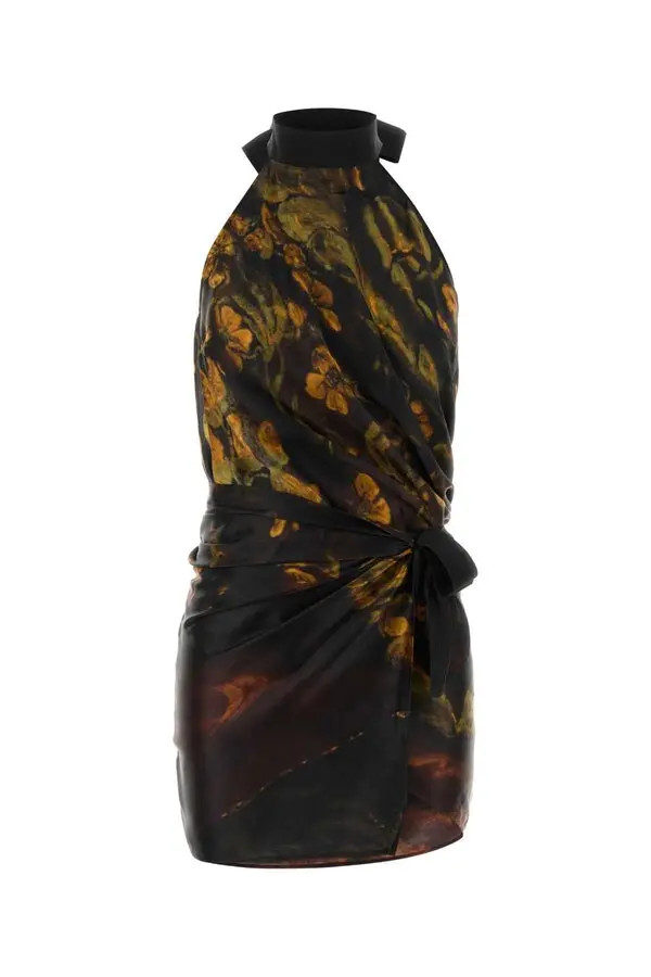 Dries Van Noten Silk Carfys Top - Printed