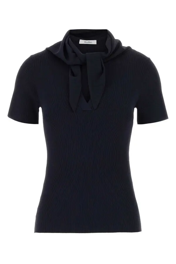 Max Mara Palmeti Viscose-blend Top