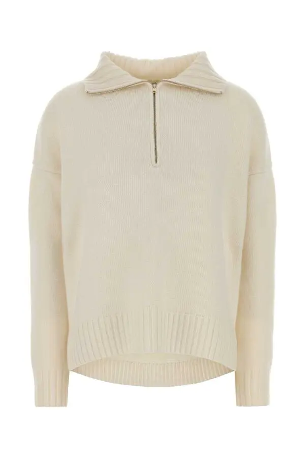 Max Mara Crasso Cashmere Oversize Sweater - White