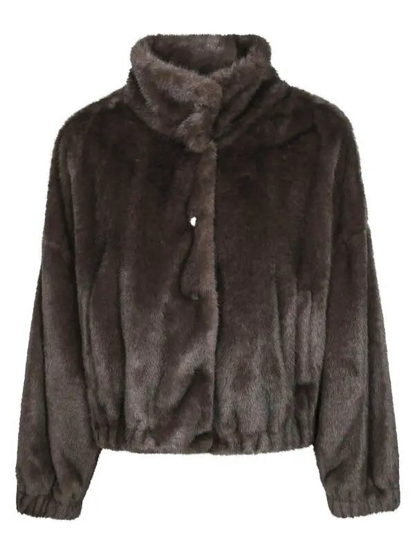 Max Mara Anemone Faux Fur Jacket