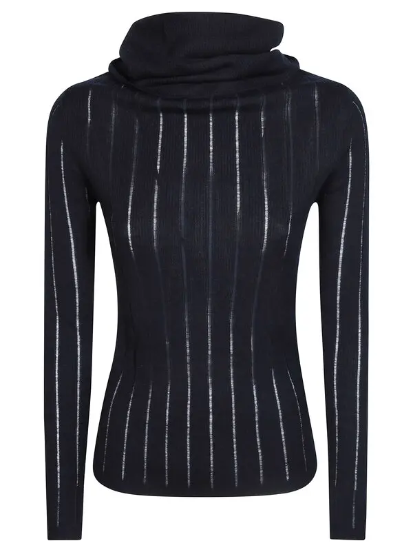 Max Mara Ribbed Boat-neck Sweater