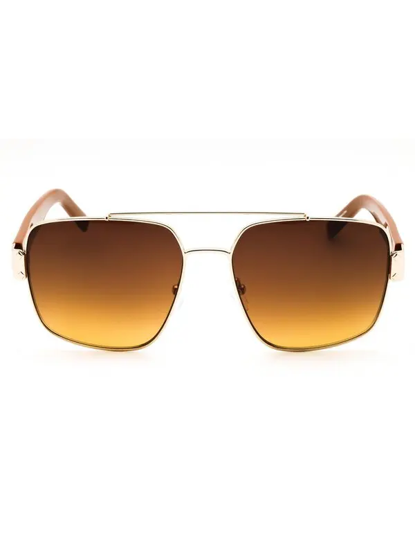 Mcm Rectangular Metal Sunglasses