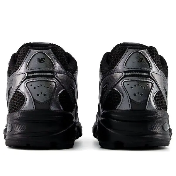 NEW BALANCE 509 Lace-up Athletic Sneakers - Black/dark Gray Silver