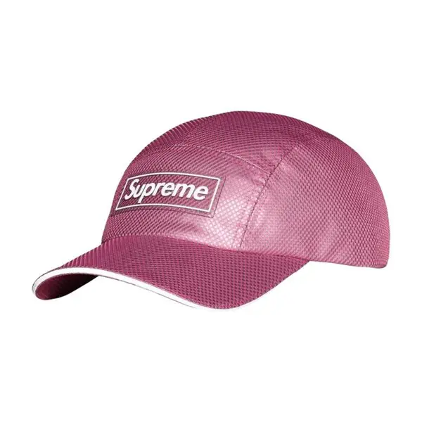 Supreme Fw26 Metallic Mesh Camp Cap