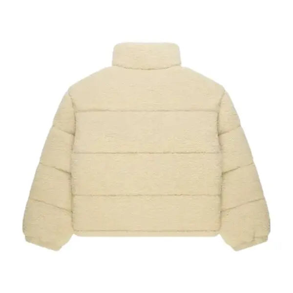 SP5DER Sherpa Puffer Jacket - Cream