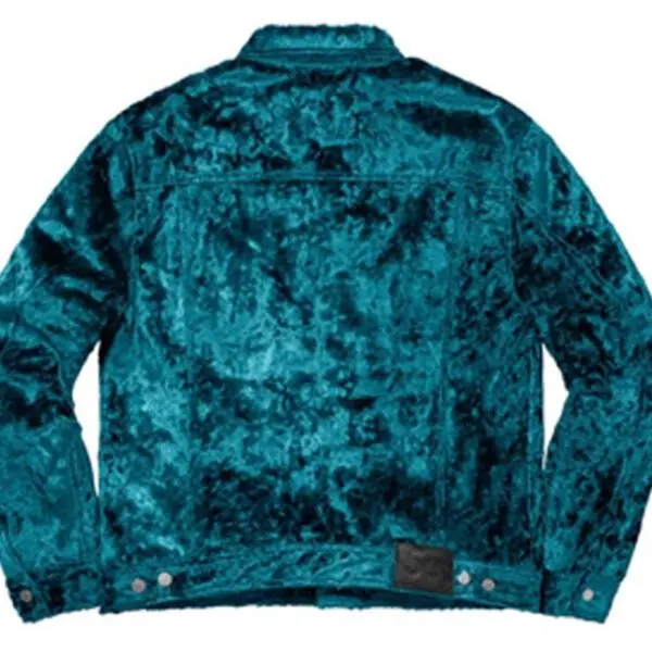 Supreme Fuzzy Pile Trucker Jacket