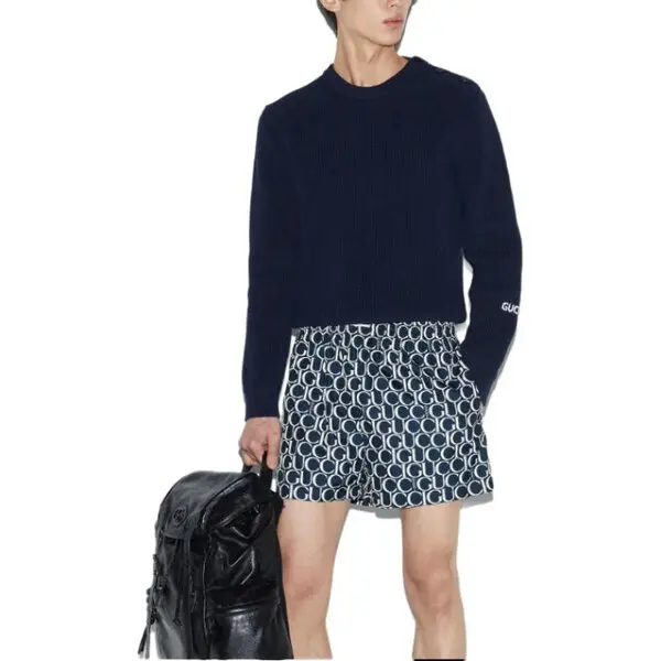 Gucci Maxi Print Nylon Swim Shorts