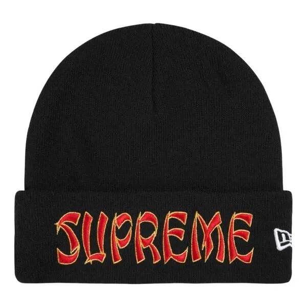 Supreme X New Era Fw26 Action Beanie - Black