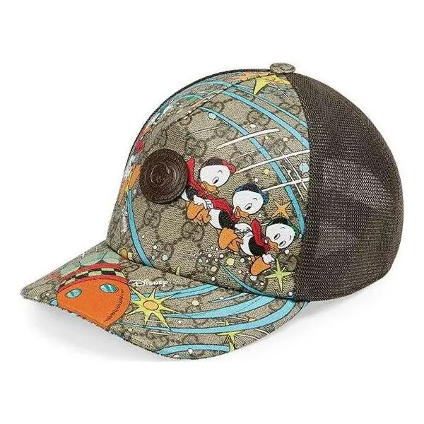Gucci X Disney Donald Duck Baseball Hat Brown - Beige