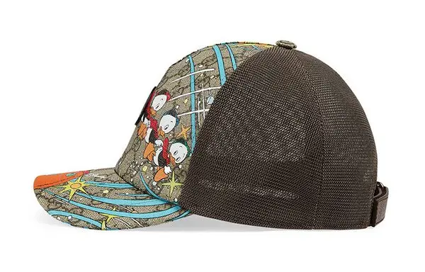 Gucci X Disney Donald Duck Baseball Hat Brown