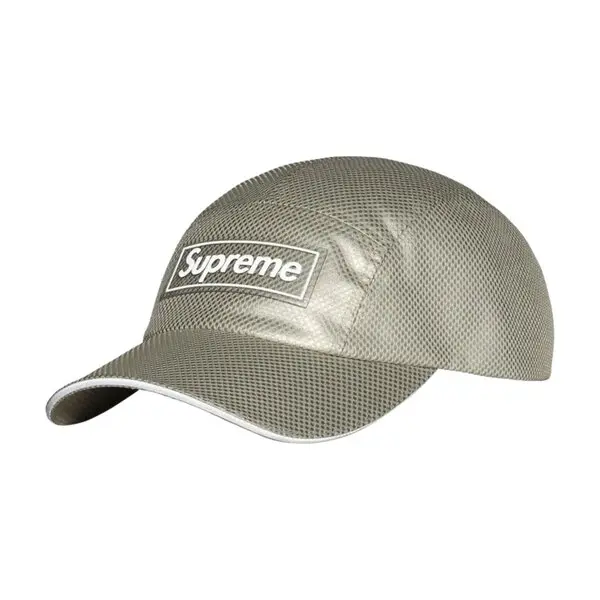 Supreme Fw26 Metallic Mesh Camp Cap