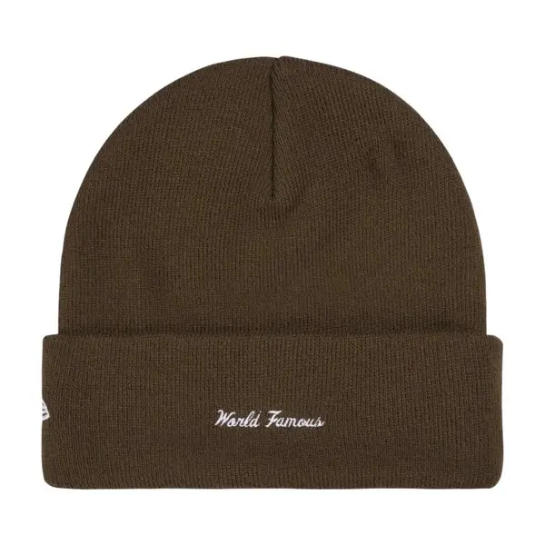 Supreme X New Era Fw26 Action Beanie - Brown