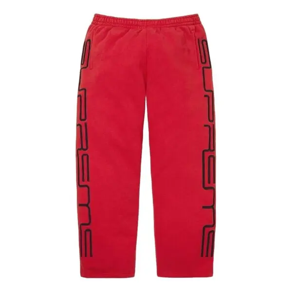 Supreme Fw26 Connect Sweatpant - Red