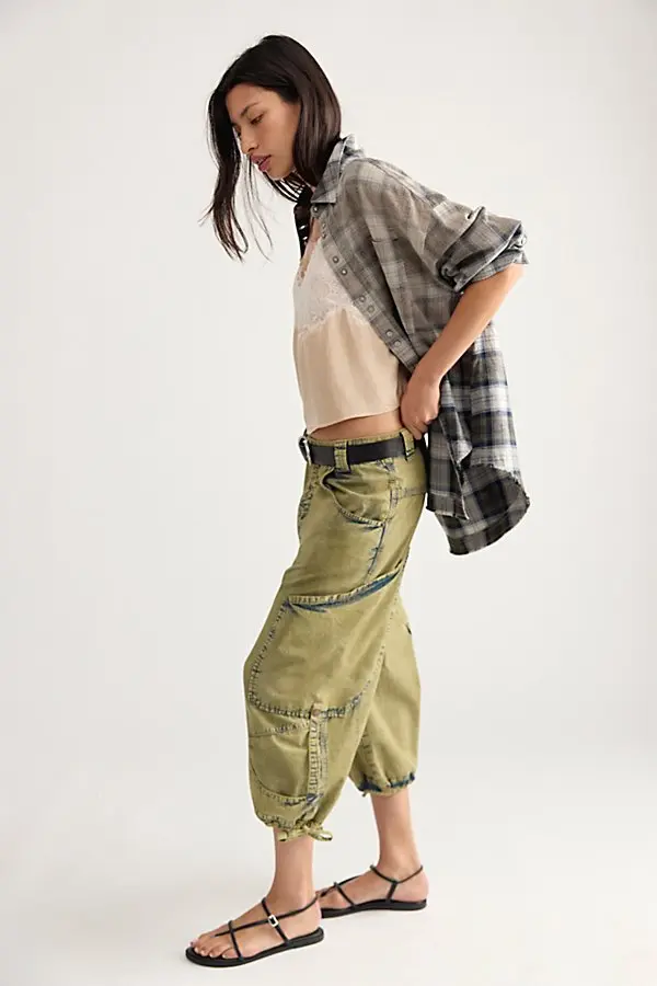 Free People We The Free Juniper Low-rise Cargo Pants