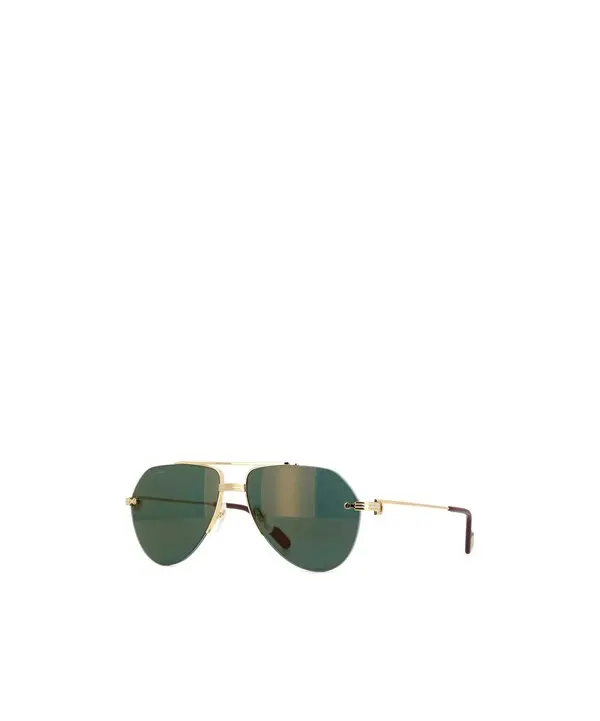 Cartier Aviator Frame Sunglasses
