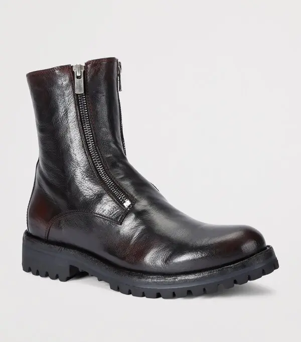Officine Creative Leather Loraine Ankle Boots