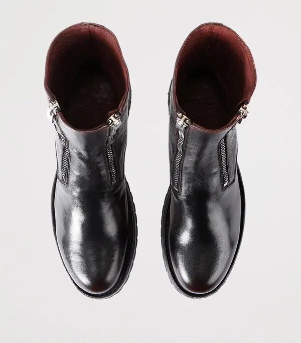 Officine Creative Leather Loraine Ankle Boots