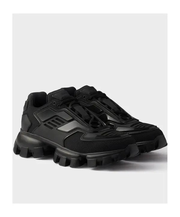 Prada Cloudbust Thunder Knit Fabric Sneakers