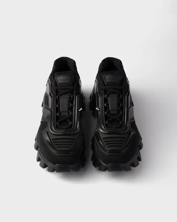 Prada Cloudbust Thunder Knit Fabric Sneakers