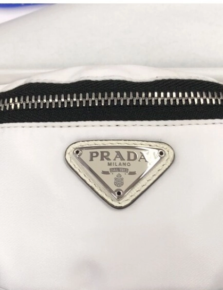 Prada Logo Plaque Wrist Pouch