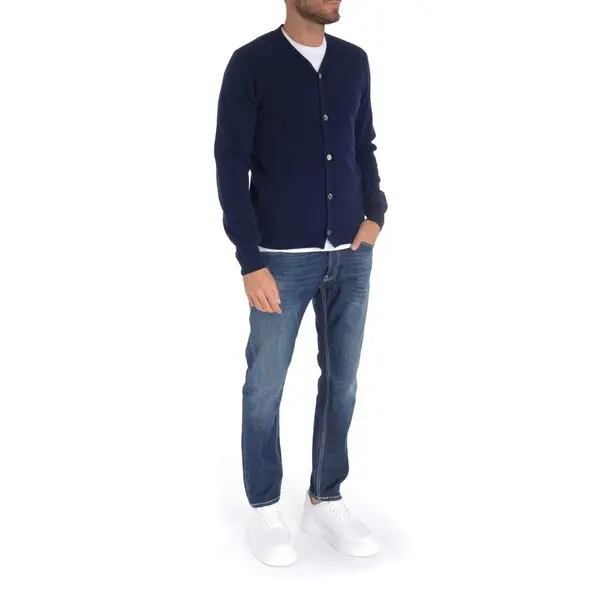 Comme Des Garçons Logo Cardigan