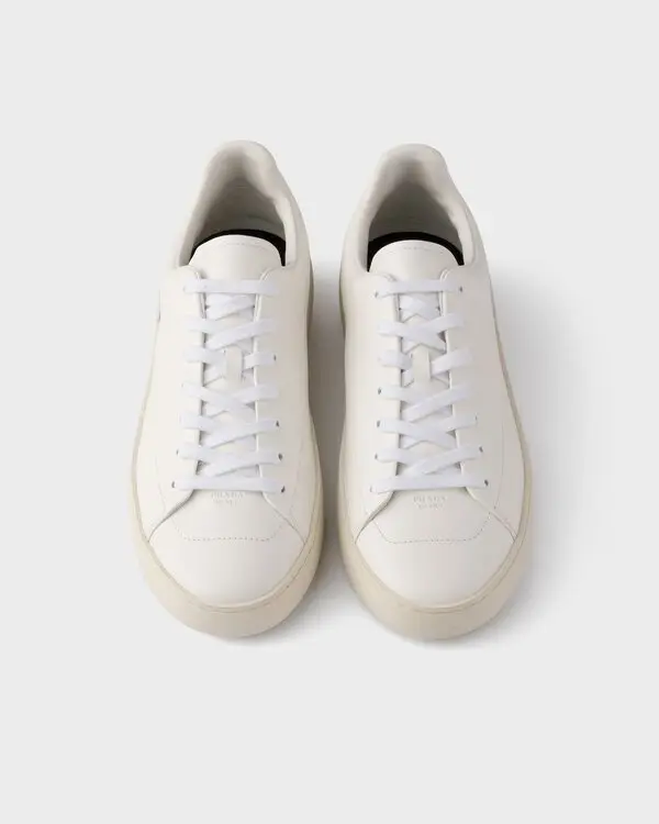 Prada Court Leather Sneakers