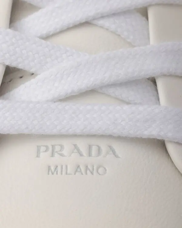 Prada Court Leather Sneakers
