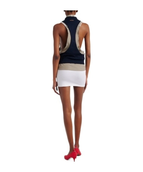 Versace Cotton-blend Jersey Minidress
