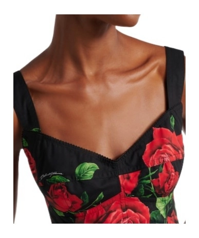 Dolce & Gabbana Floral Fitted Top
