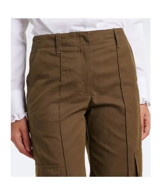 Burberry Cotton-blend Gabardine Cargo Pants - Brown