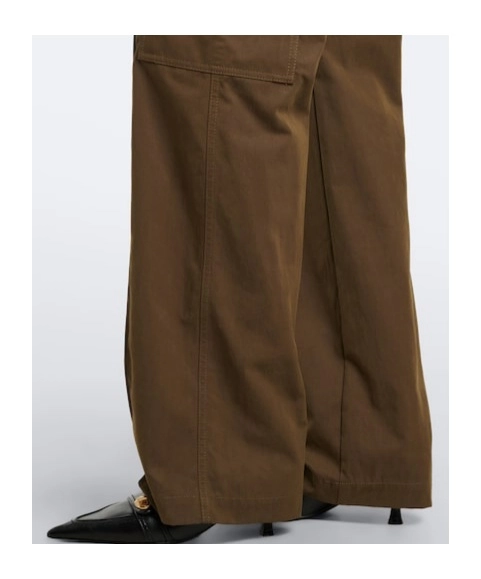 Burberry Cotton-blend Gabardine Cargo Pants - Brown
