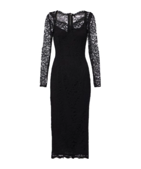 Dolce & Gabbana Lace Midi Dress