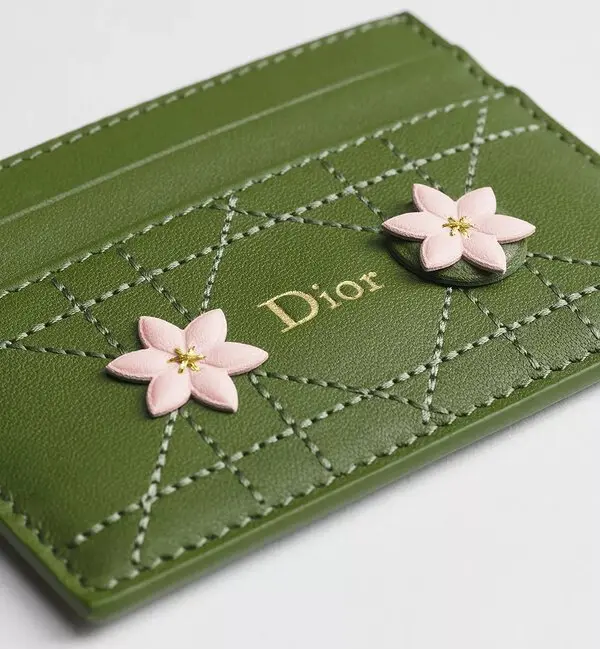 Dior Jardin Freesia Card Holder