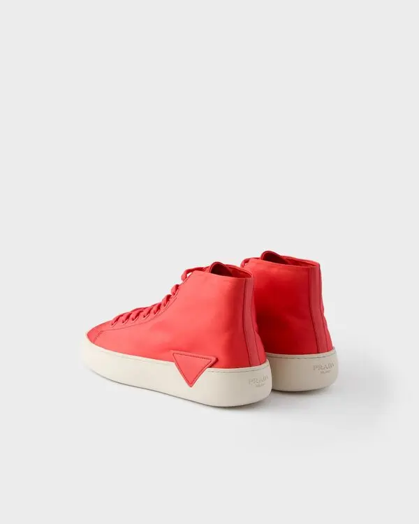 Prada High-top Re-nylon Sneakers