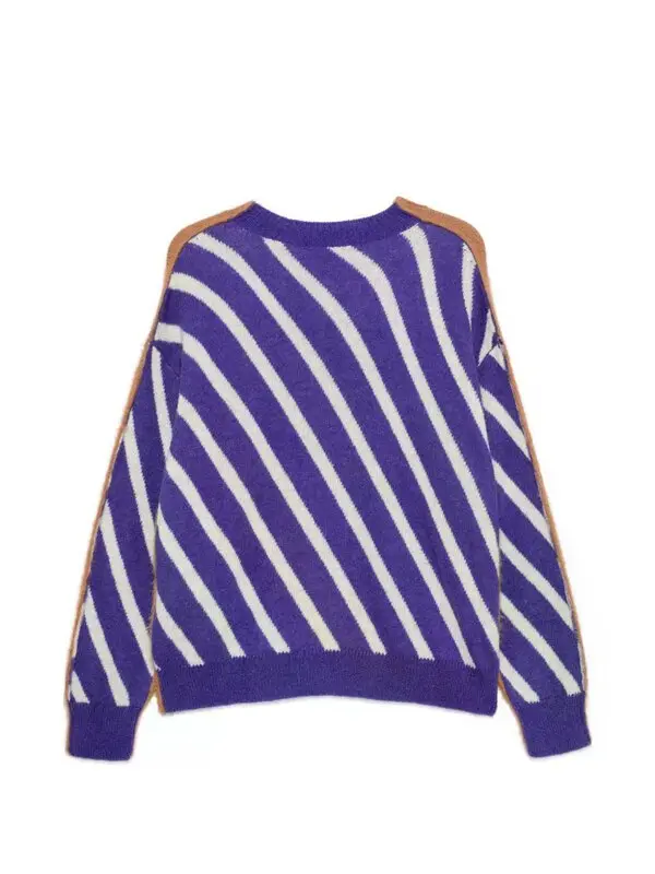 MSGM Long-sleeve Stripe Sweater