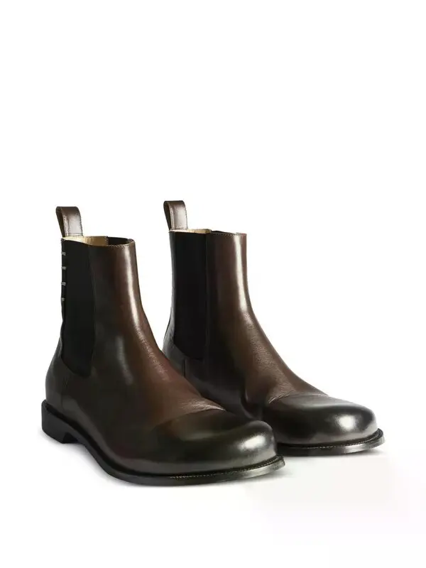 JW Anderson Leather Chelsea Boots - Brown