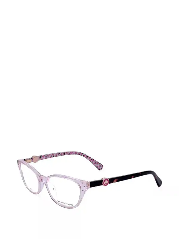 Kate Spade New York Emmalee Cat-eye Eyeglasses With Protective Case - Pink