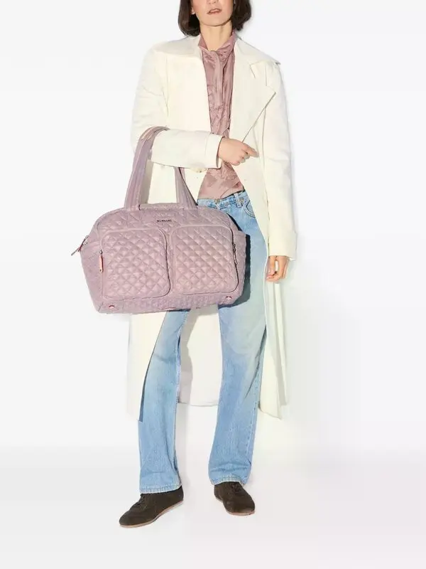 Mz Wallace Nik Quilted Duffel Bag