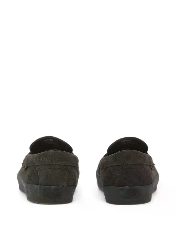 VANS Peace-sign Suede Loafers