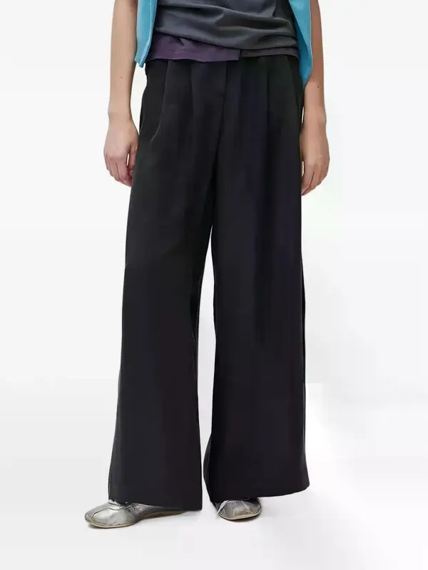 BENETTON Pleated Wide-leg Trousers