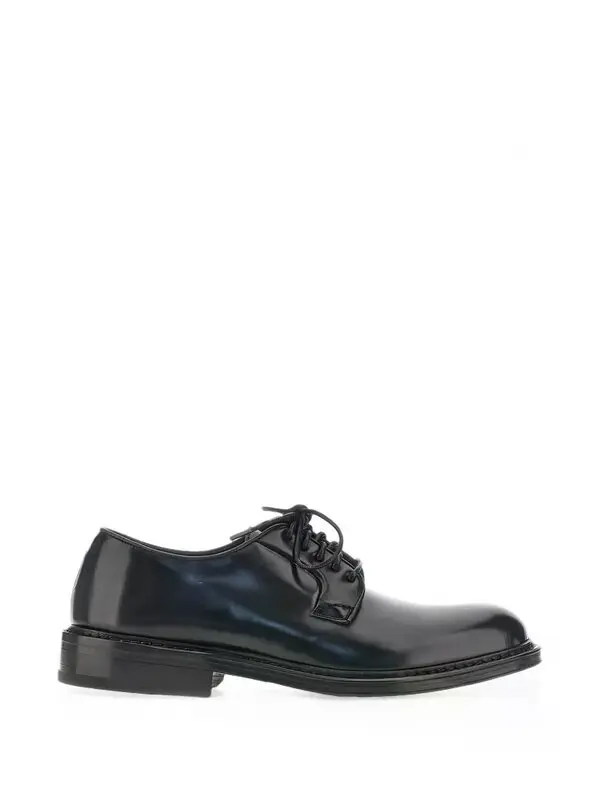 CALCE Polished Leather Derby Shoes