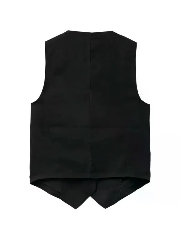 BENETTON Button-up Linen Waistcoat