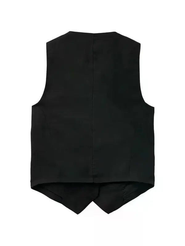 BENETTON Linen V-neck Waistcoat