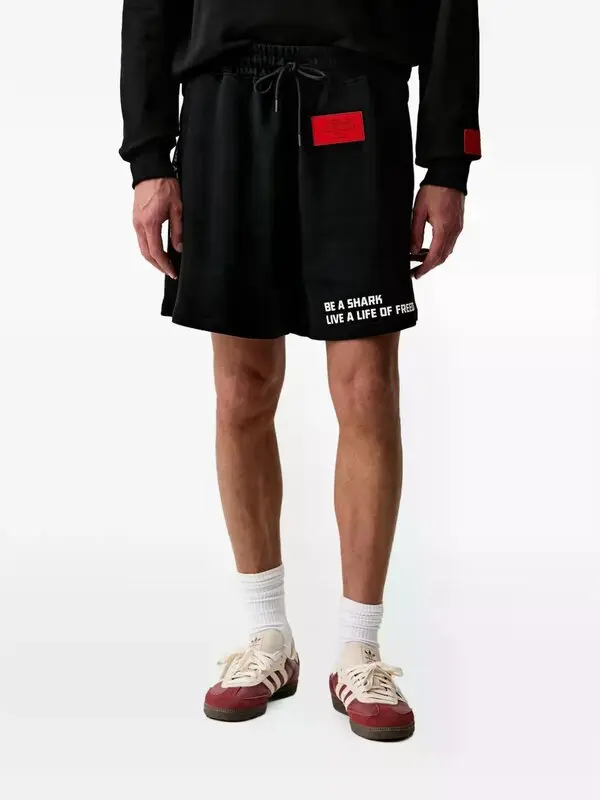 SPRAYGROUND Logo Print Drawstring Shorts
