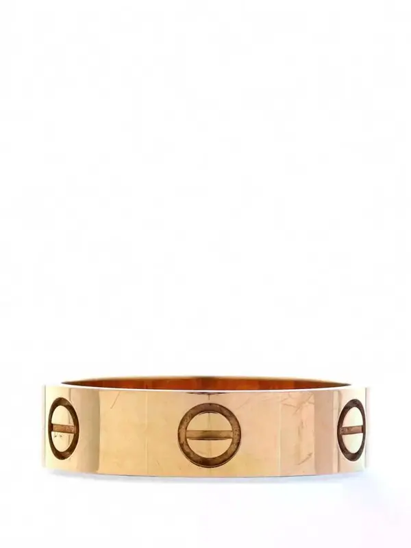 Cartier Love Band 18k Yellow Ring - Gold