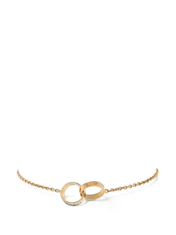 Cartier Love Interlocking 18k Yellow Bracelet