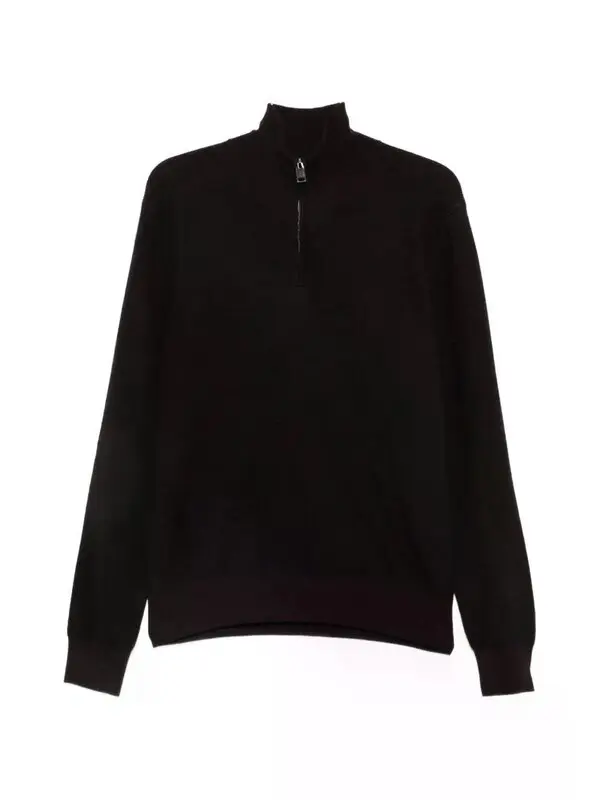 Brioni Quarter-zip Cashmere Sweater