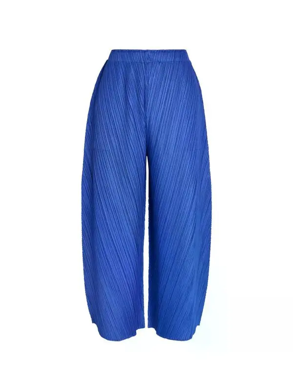Issey Miyake Pleated Wide-leg Trousers
