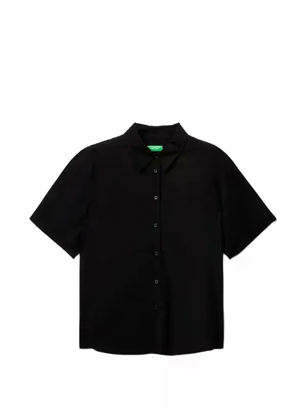 BENETTON Short-sleeve Button-down Shirt