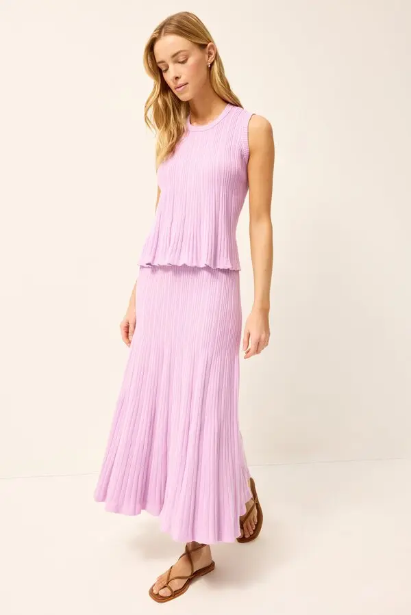 MARIE OLIVER Axel Skirt - Mauve